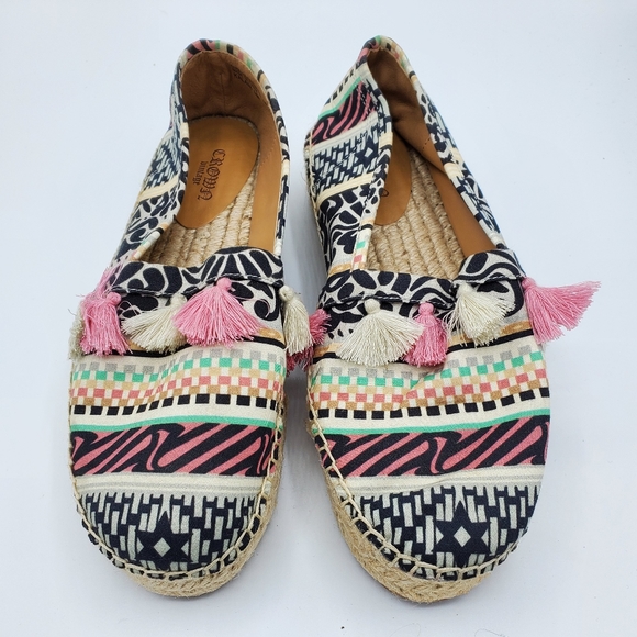Crown Vintage | Shoes | Crown Vintage Kalani Tasseled Espadrille 6 ...